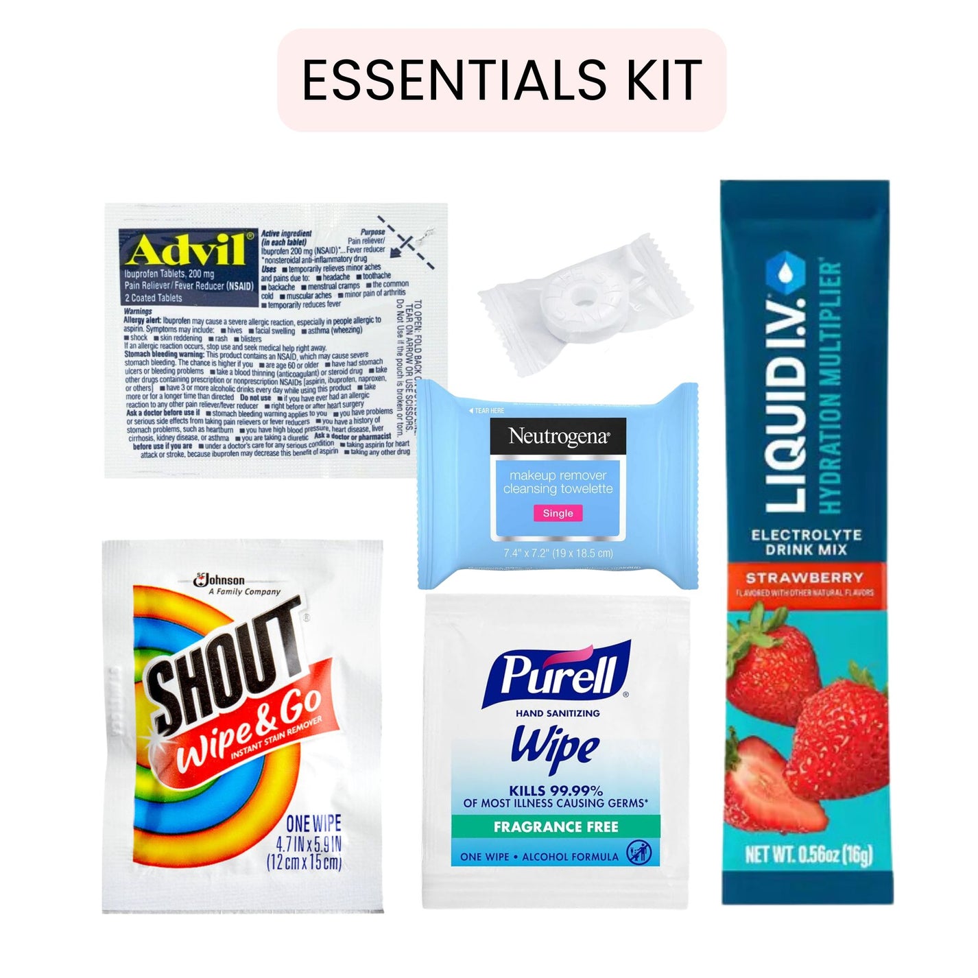 Seashell Recovery Kit Hangover Bag, last toast on the coast party gift ...